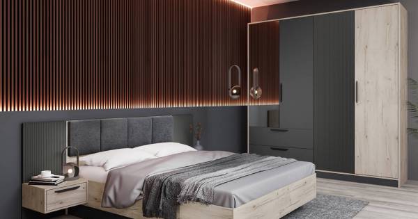 Спален комплект Arman - Топ Цени | Мебели Онлайн Orhideamebel.com